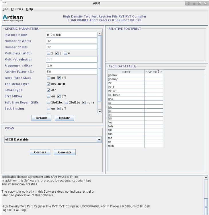 如何使用mem compiler 创建mem - 后端 - ElabTalk